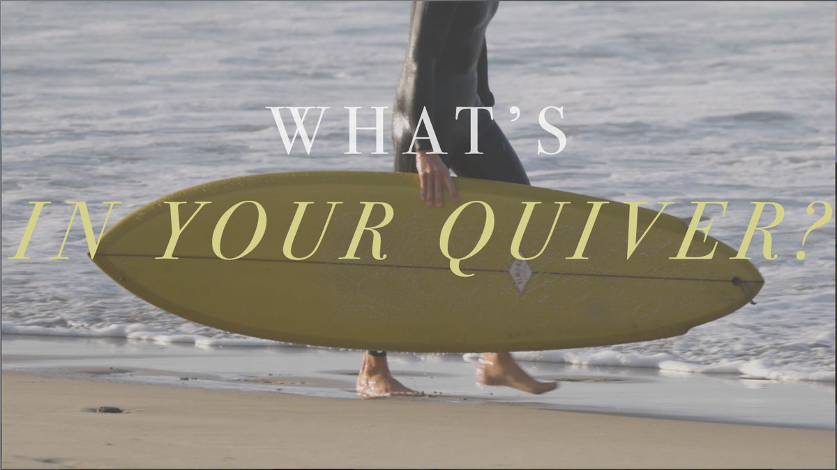 Three Board Quiver: Alex Swanson | Almond Surfboards & Designs