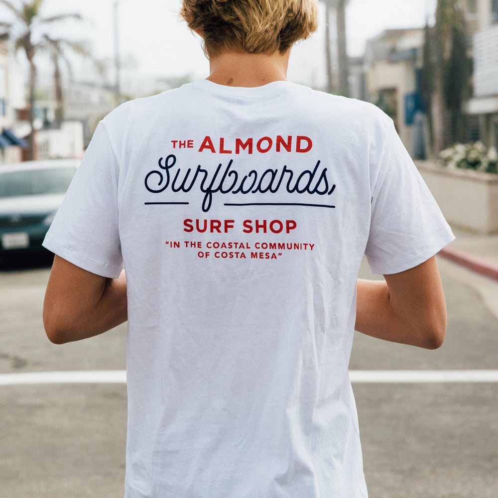 Map Print Surfboard | Almond Surfboards & Designs