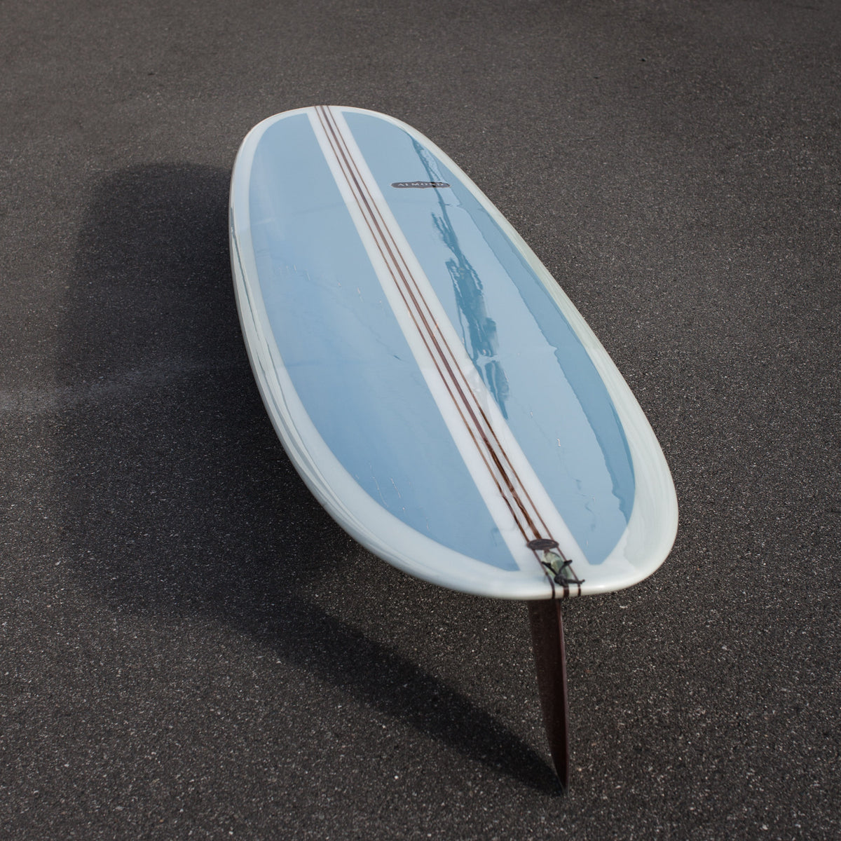 Blue Paneled Surf Thump | Almond Surfboards & Designs