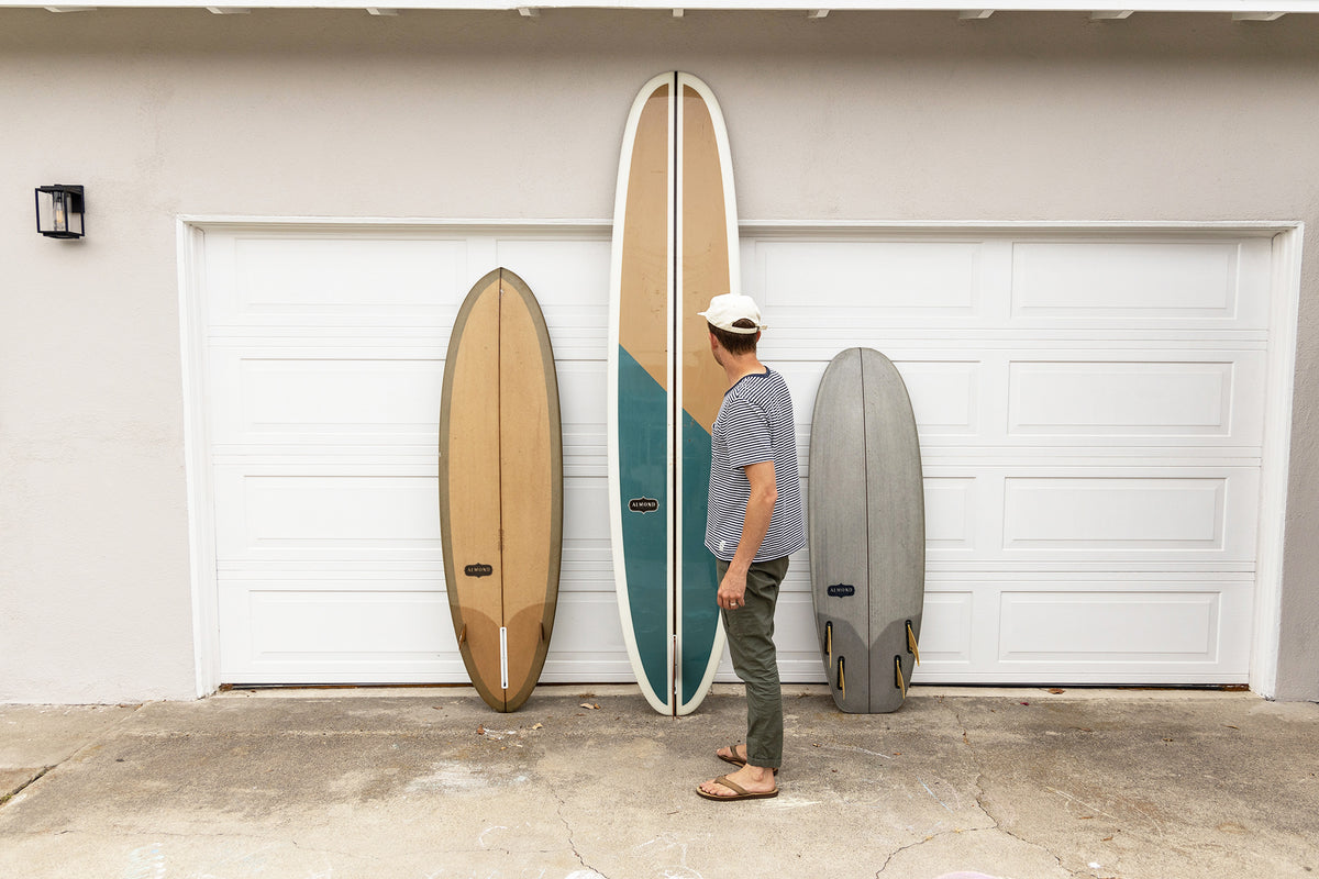 Three Board Quiver: Dave Allee | Almond Surfboards & Designs