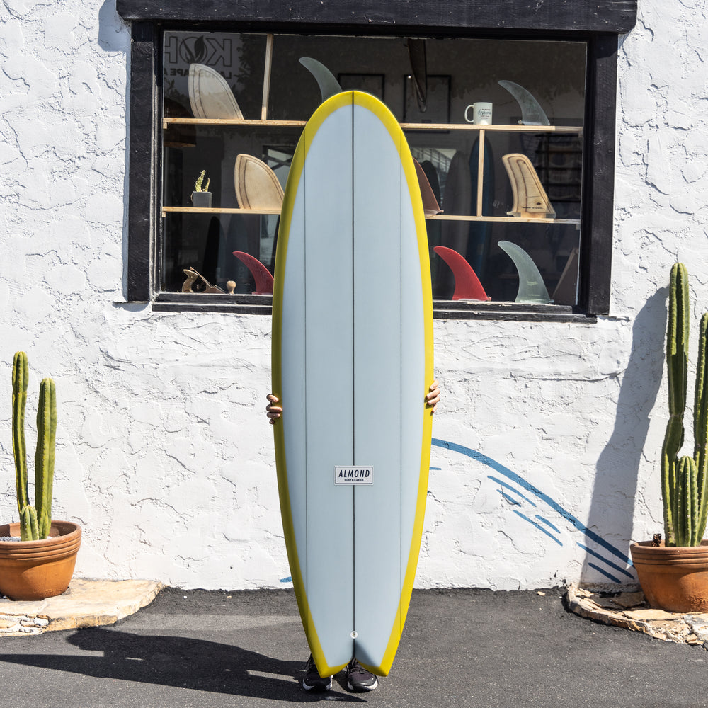 Secret Menu // Indigo, White, Gold | Almond Surfboards & Designs
