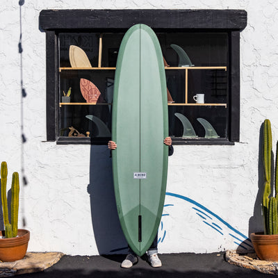 Genuine Mesh Trucker | Army Green | Almond Surfboards & Designs