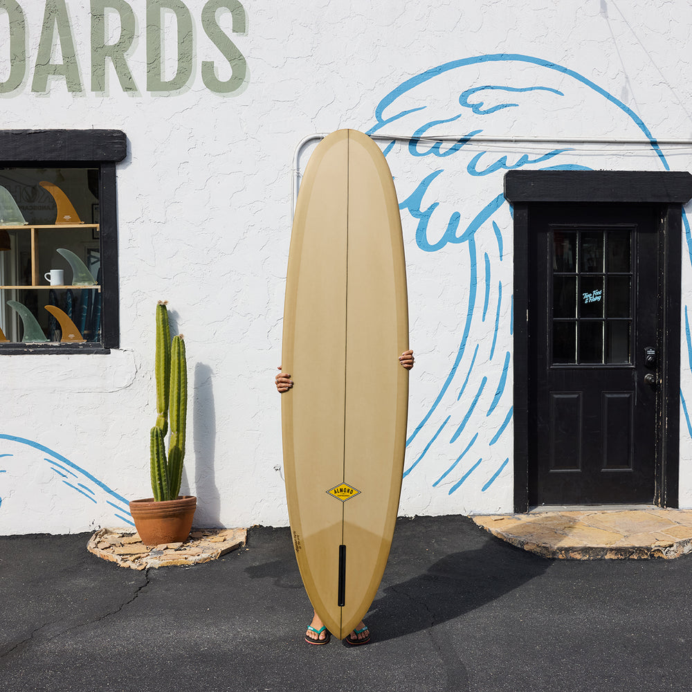 Slightly Choppy Newport Flag | Almond Surfboards & Designs