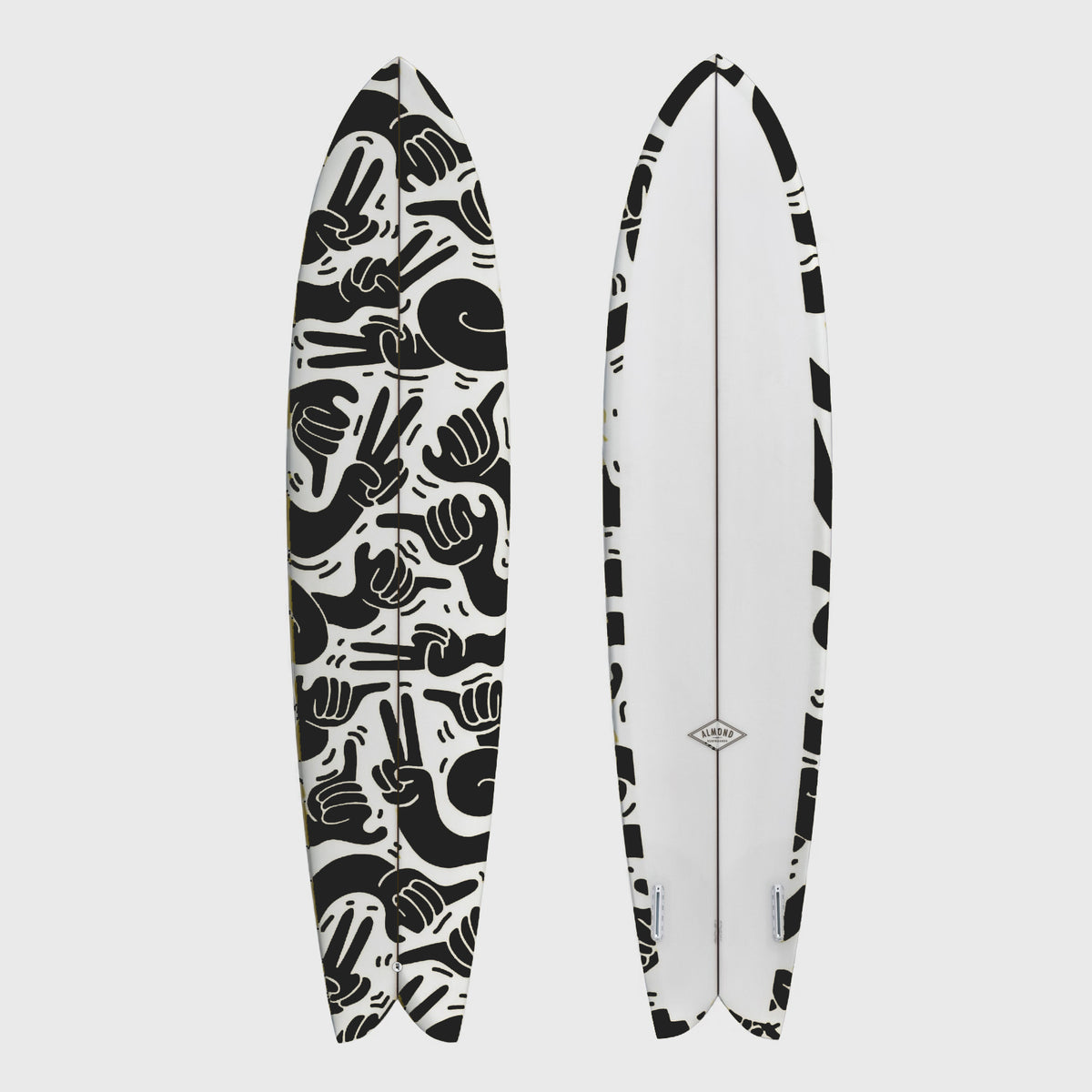 Almond x KBut | Mega Beach Chicken | Almond Surfboards & Designs