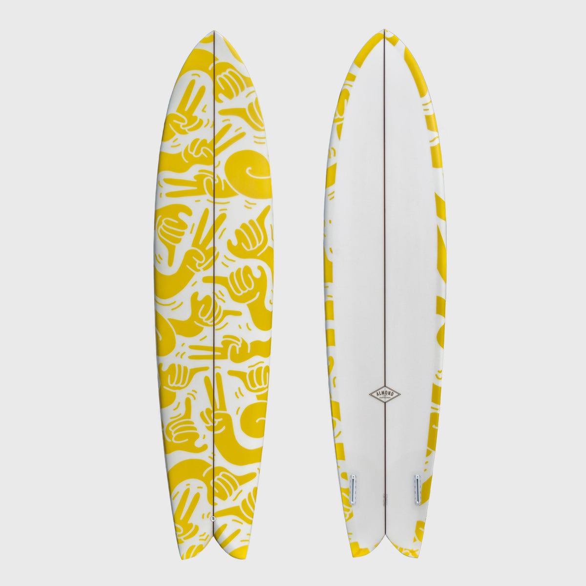 Almond x KBut | Mega Beach Chicken | Almond Surfboards & Designs