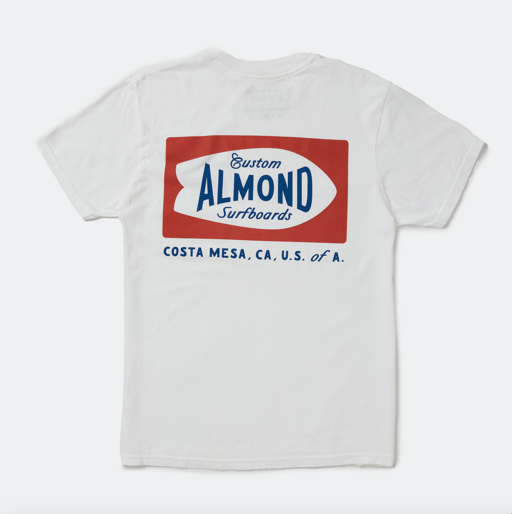 SURF SHOP T-SHIRTS | Almond Surfboards & Designs