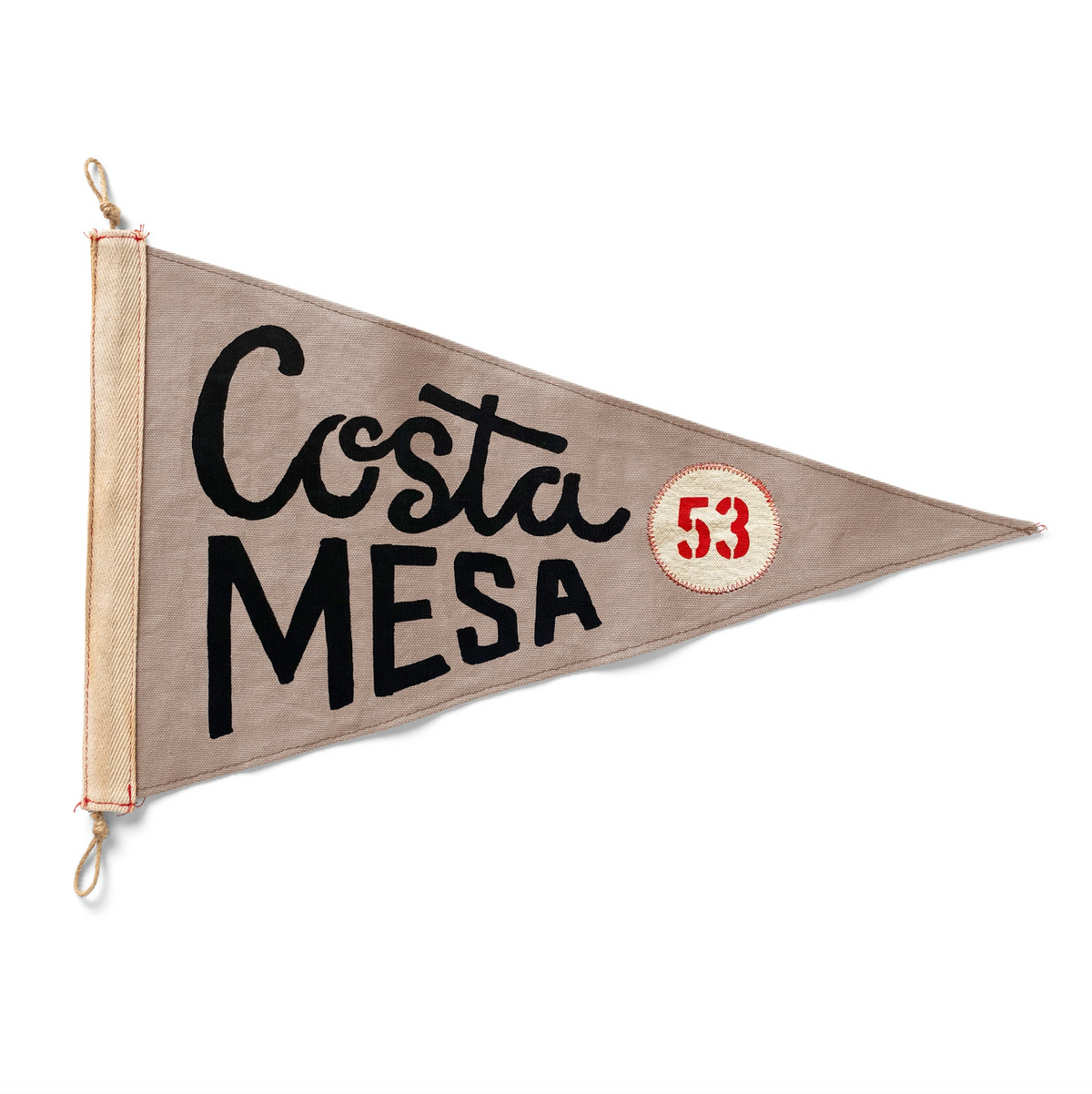Slightly Choppy Costa Mesa Flag | Almond Surfboards & Designs