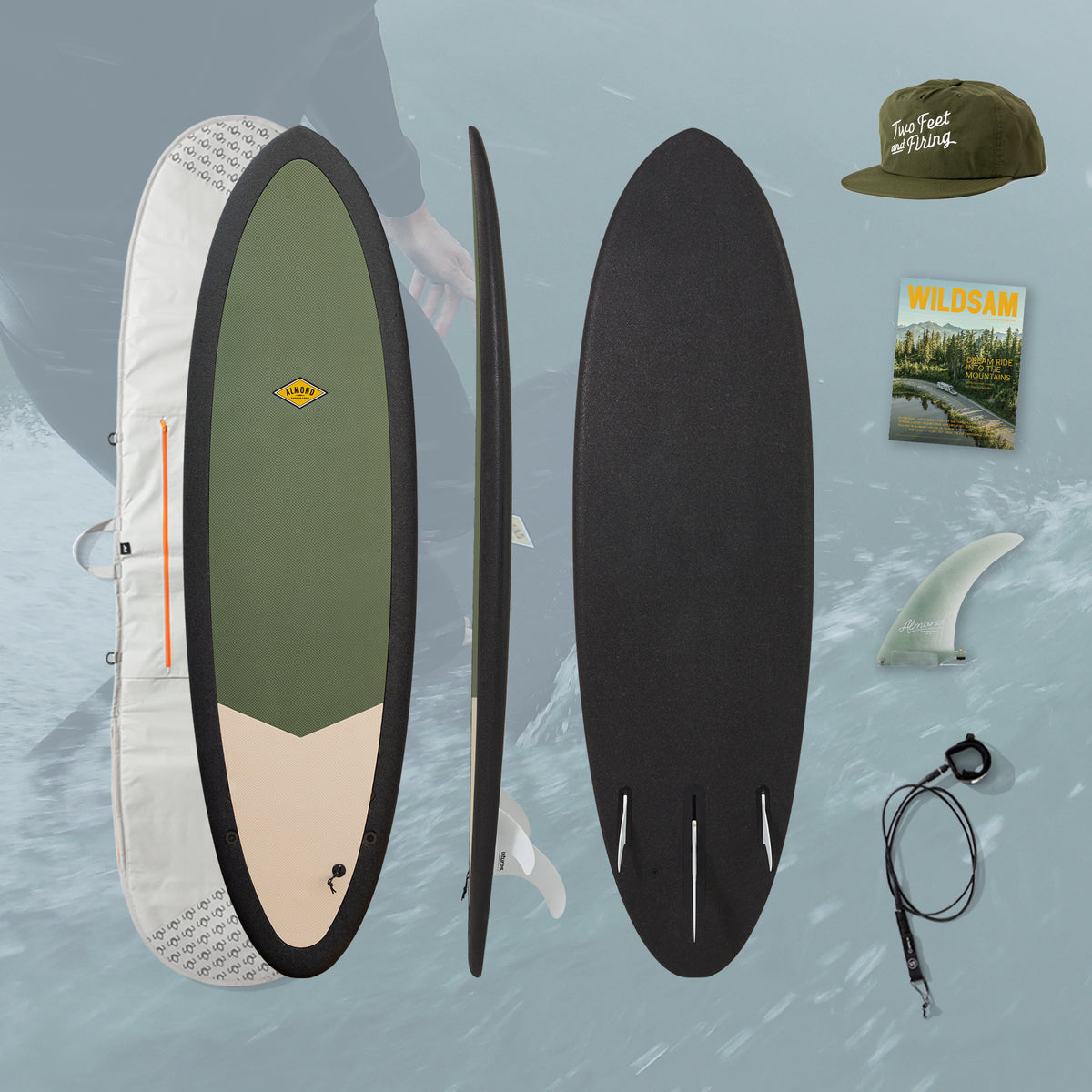 The 'Surf Travel' Bundle | Almond Surfboards & Designs